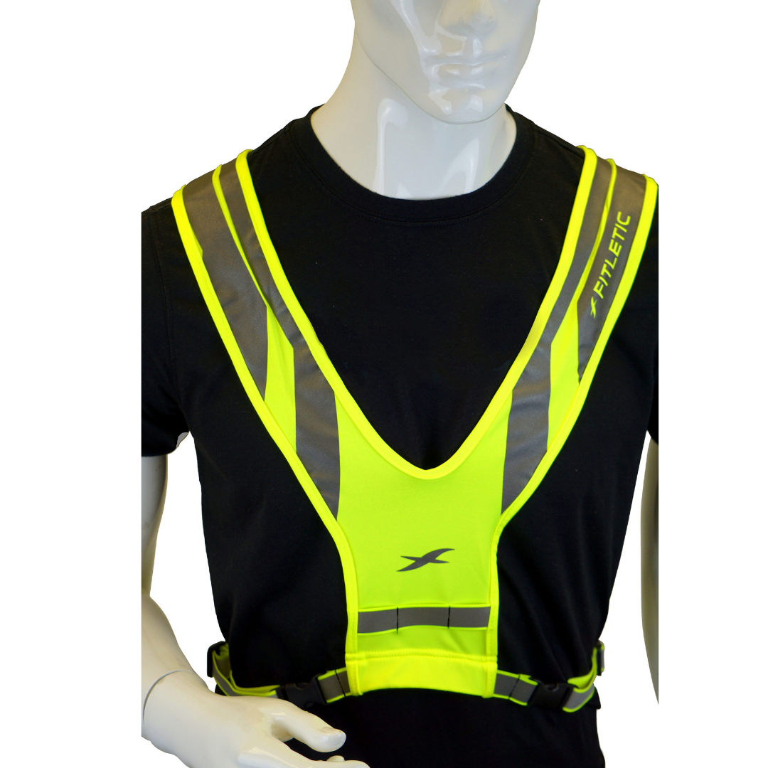 GLO Reflective Safety Vest | Enhanced Visibility for Runners - Fitletic